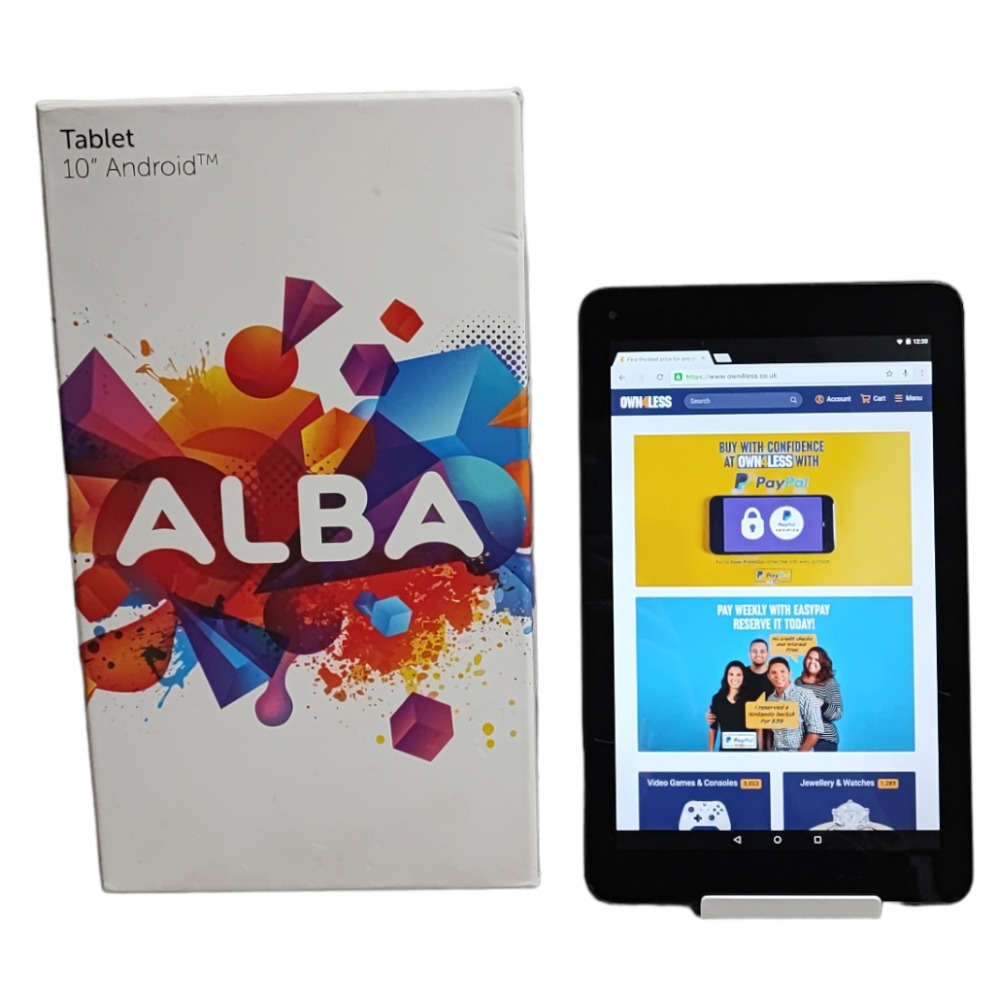 Pre-owned Alba 10" Tablet 16GB - Own4Less